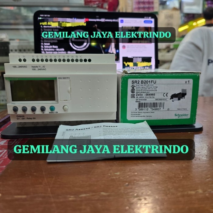 Jual SCHNEIDER SR2B201FU SMART RELAY ZELIO SR2 B201FU 100-240VAC PLC ...