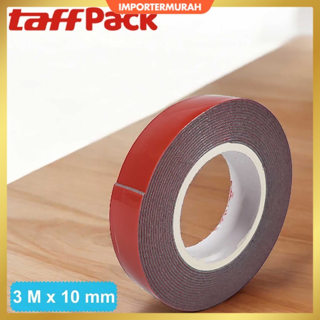 Jual TaffPACK Lakban Double Side Tape Super Strong 3M - NI-3 | Shopee Indonesia