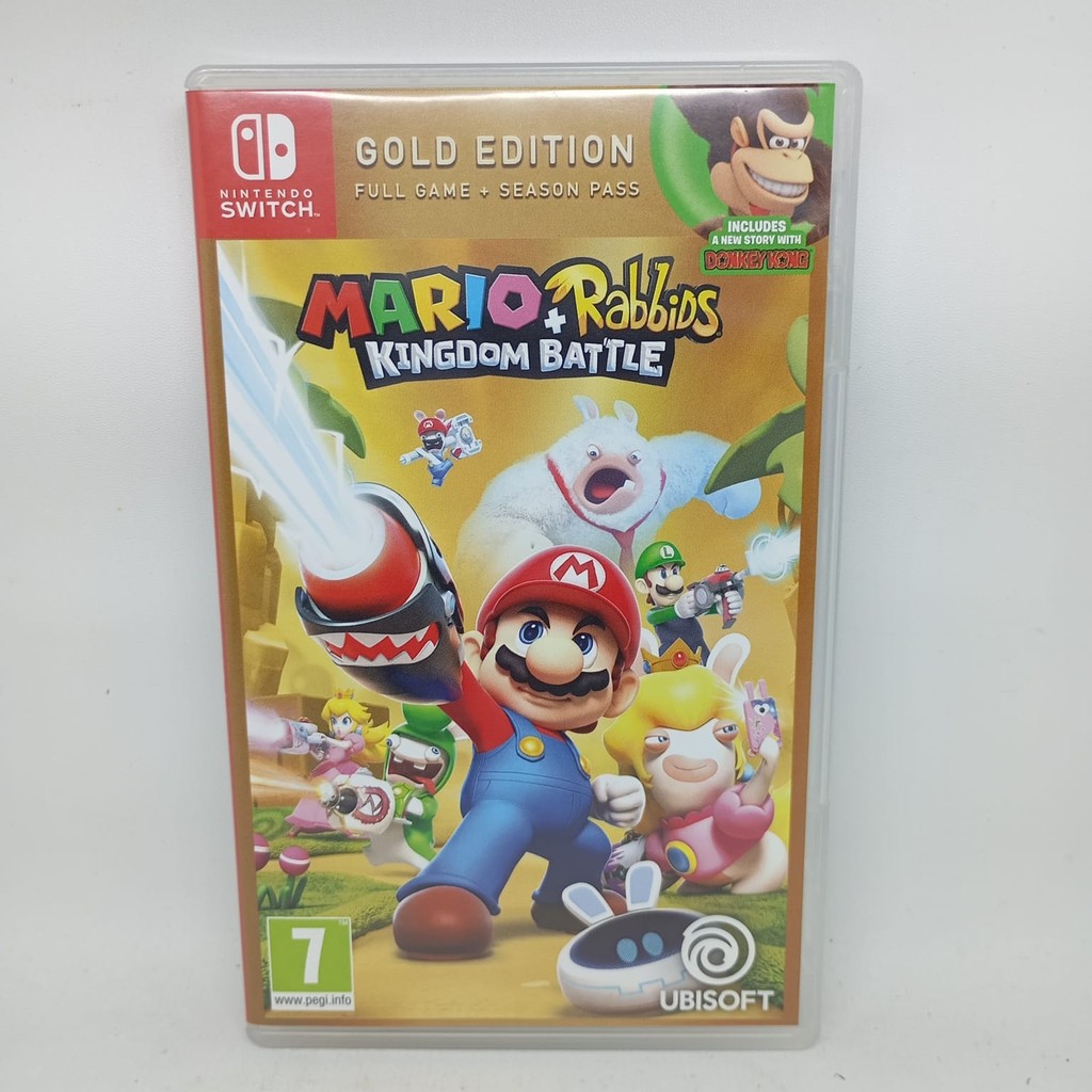 Jual Nintendo switch Mario Rabbids Kingdom Battle | Shopee Indonesia