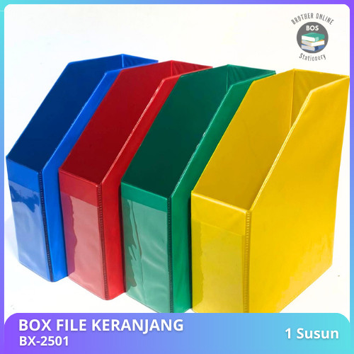 Jual BOS Box File Plastik Lipat MICROTOP Box Keranjang Tempat Dokumen ...