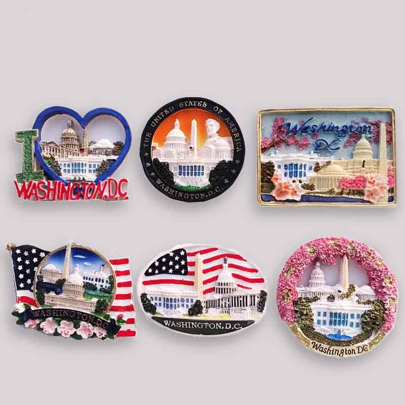 Jual USA fridge magnets Washington D.C. cultural landscape tourist ...