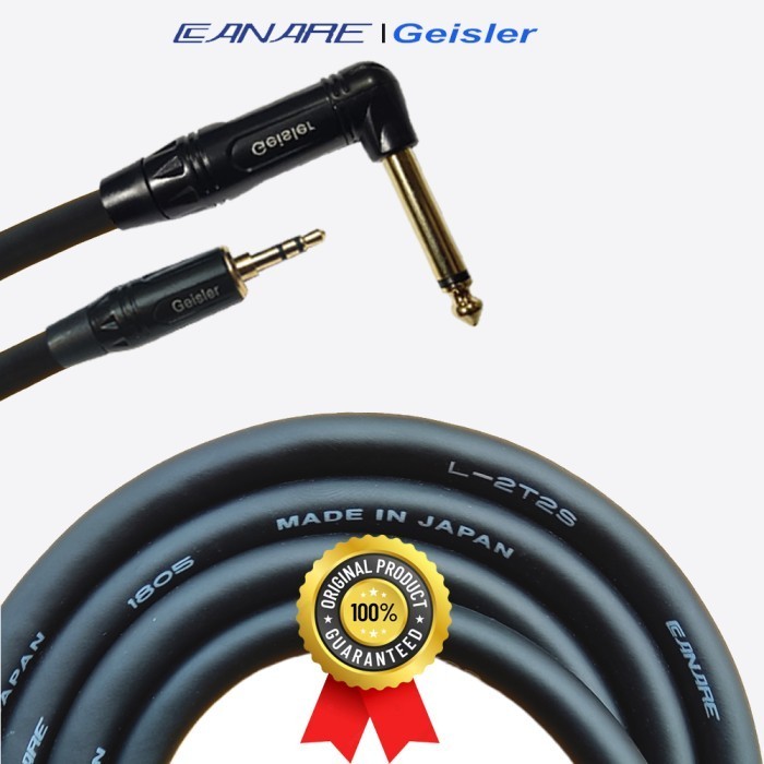 Jual Kabel Audio CANARE ORIGINAL Jack Akai L Mono BK to Mini Stereo ...