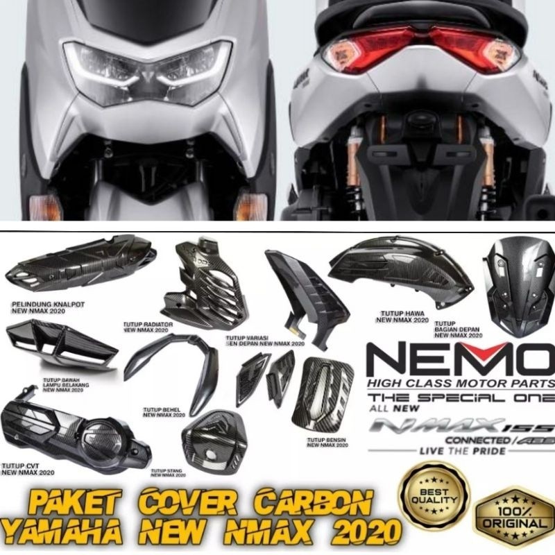 Jual body karbon nmax new full set #nmax #nmax2020 #nmax2021 CS ONE ...