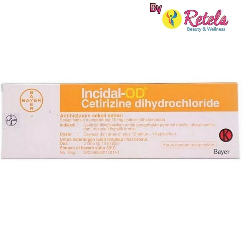 Jual INCIDAL OD 10MG 1 STRIP 10 TABLET | Shopee Indonesia