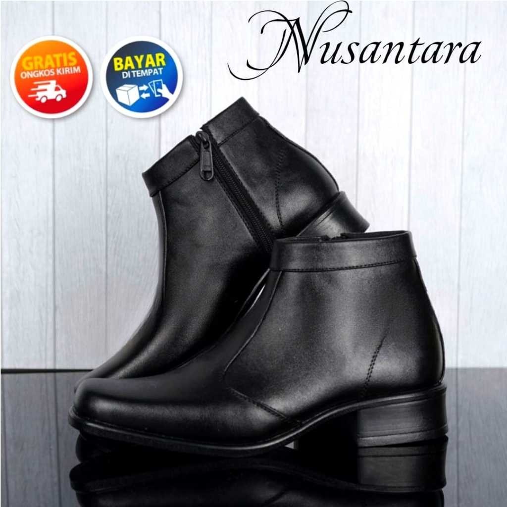 Jual GH34ED Sepatu PDH Dinas POLWAN SECWAN KOWAD KOWAL WARA Sepatu ...