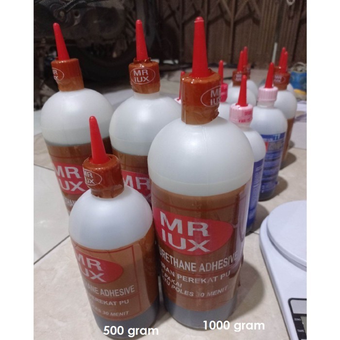 Jual Lem Kayu MR LUX Epoxy PU 1 kg Lem Kayu Serbaguna Polyurethane ...