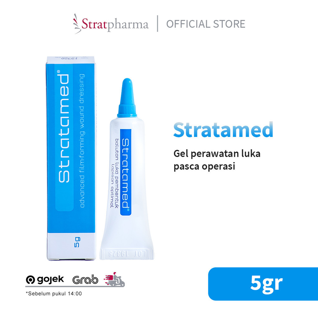 Jual Stratamed Gel Pembalut Luka Pembentuk Film Tingkat Lanjut - 2 Pak x 5gr | Shopee Indonesia