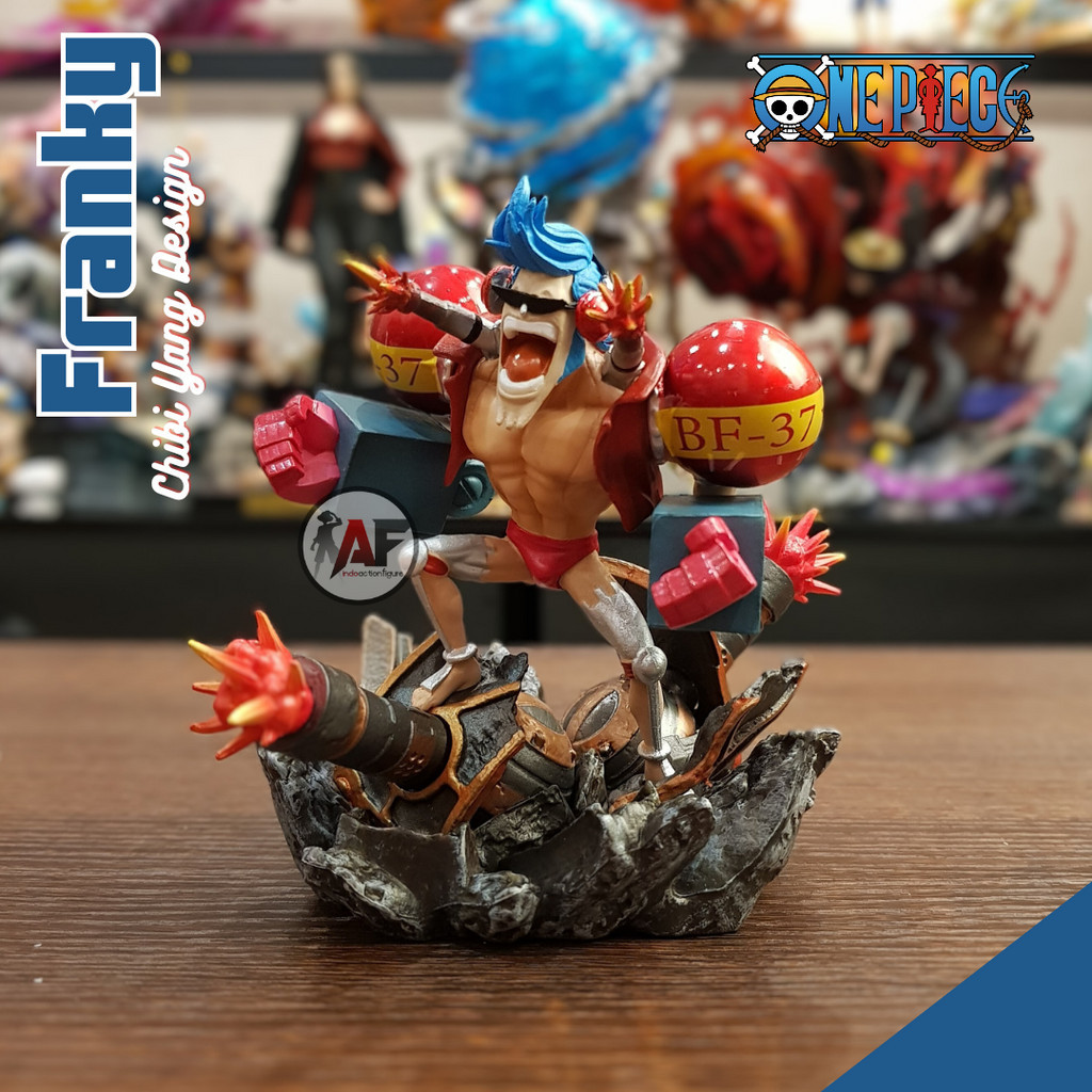 Jual Action Figure Franky Chibi Yang Studio Design Recast | Shopee ...