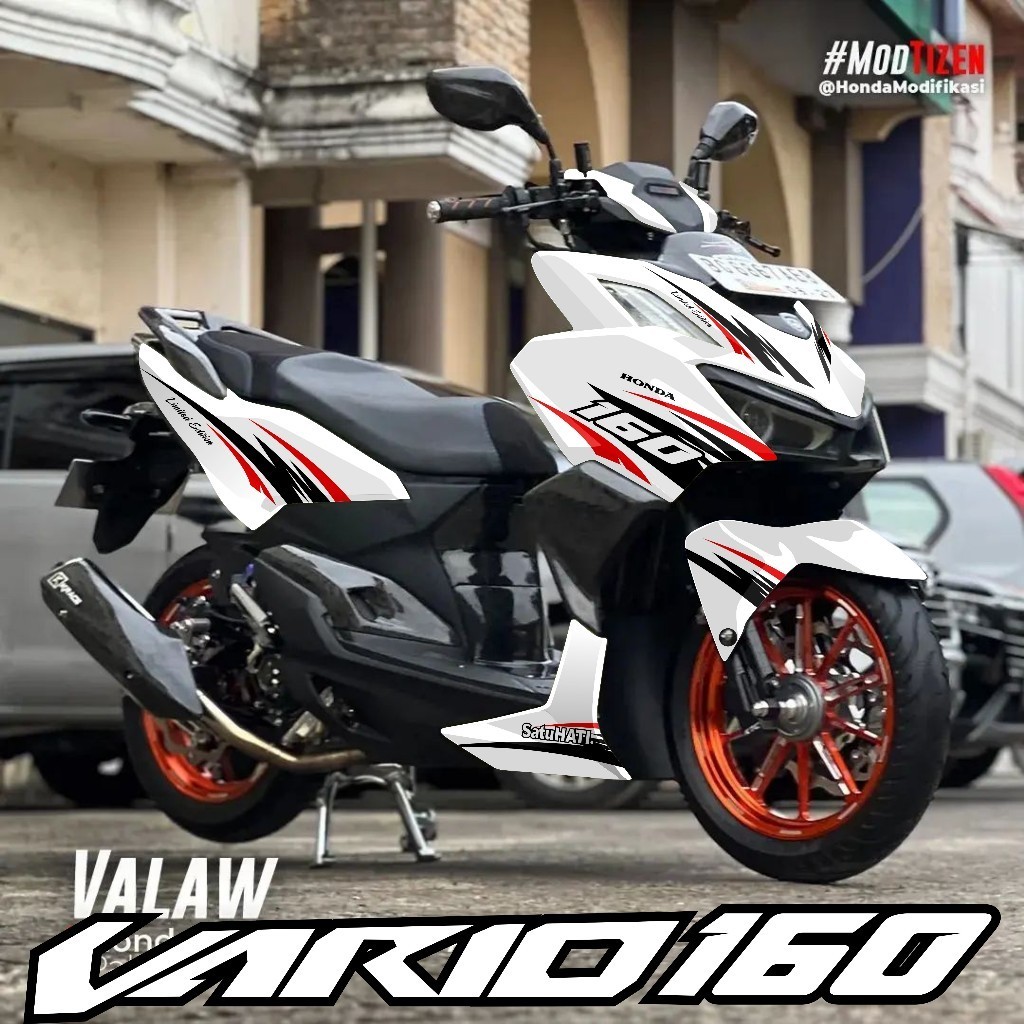 Jual Striping Vario 160 Cbs Abs Stiker Vario 160 Striping list vario Aw ...
