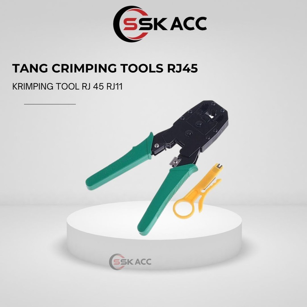 Jual TANG CRIMPING TOOLS RJ45 KRIMPING TOOL RJ 45 RJ11 ALAT KRIMPING ...