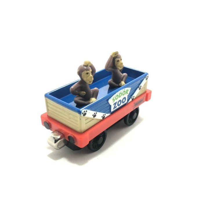 Jual Thomas and Friends Diecast - Sodor Zoo Monkey Wagon (MAGNET) -KA67 ...