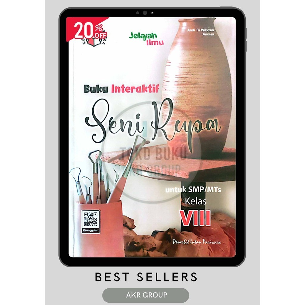Jual Buku Interaktif Seni Rupa SMP Kelas 8 Kurikulum Merdeka Intan pariwara Tahun 2024 | Shopee ...