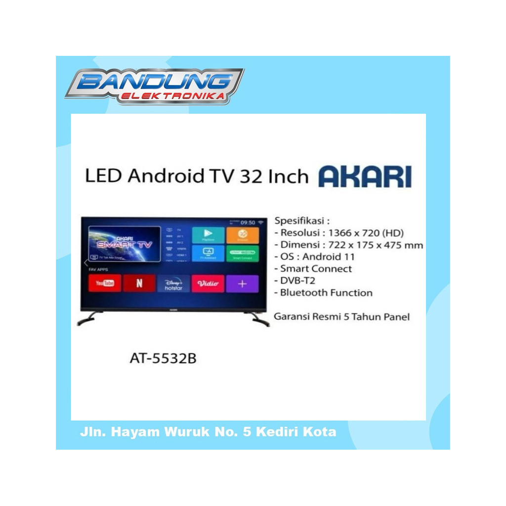 Jual LED AKARI AT-5532B | Shopee Indonesia