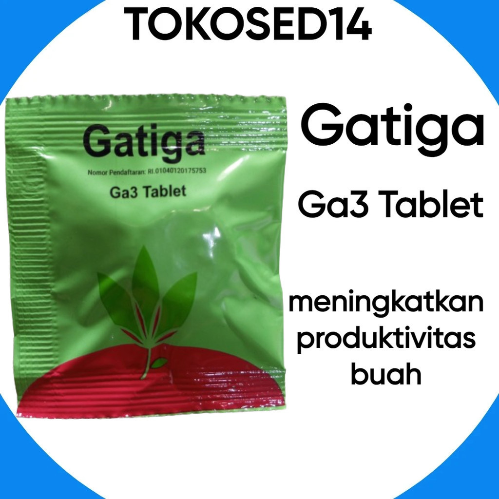 Jual Gatiga TABLET SUPERGIB Ga3 Tablet meningkatkan produktivitas buah ...