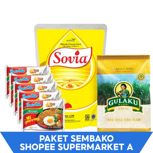 Jual Paket Sembako Shopee Supermarket A | Shopee Indonesia