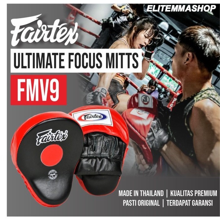 Jual FAIRTEX Ultimate Focus Mitts - (Pair) FMV9 target pad | Shopee Indonesia