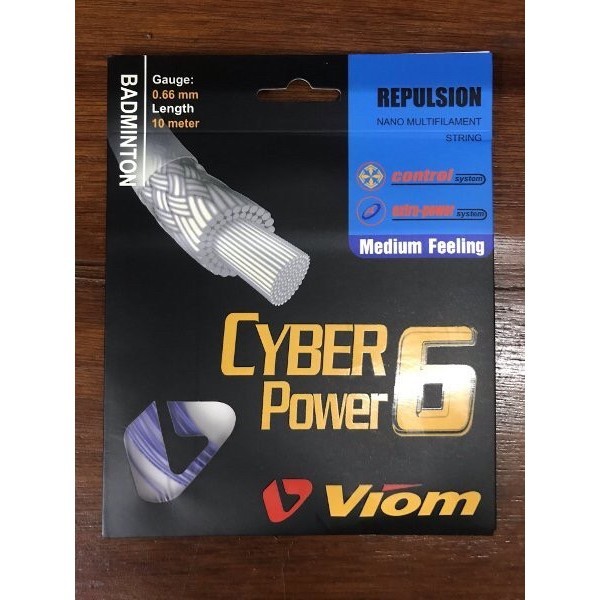 Jual Senar raket badminton bulutangkis Viom Cyber Power 6 original ...