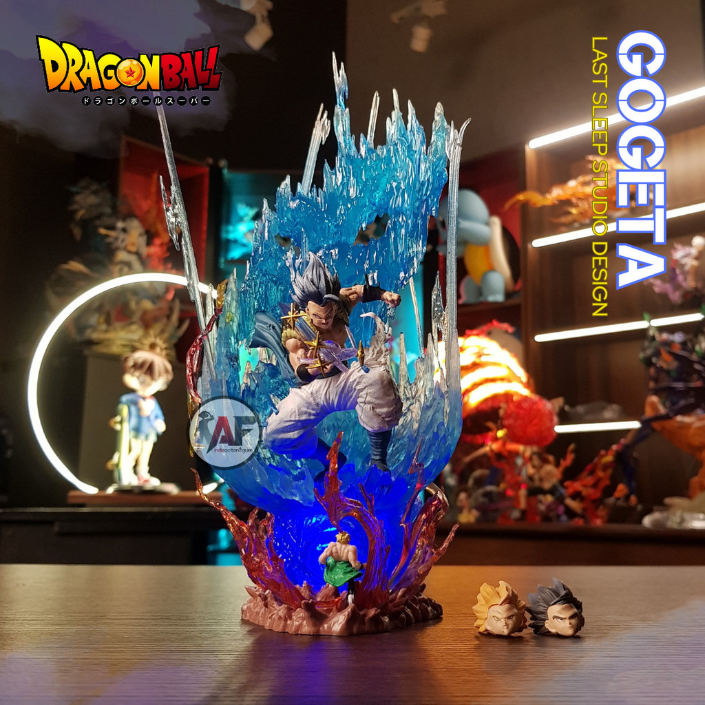 Jual Action Figure Dragon Ball Gogeta Last Sleep Studio Design LED ...