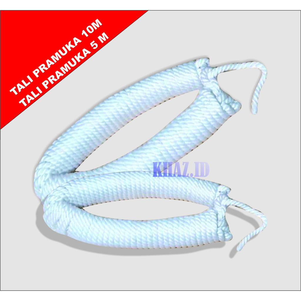 Jual tali pramuka 5meter/10 meter besar cap 22,tali tampar,tali tambang ...
