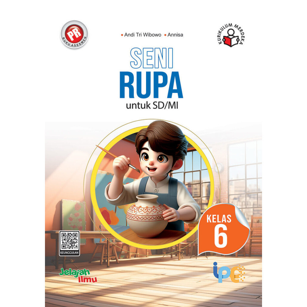 Jual Buku Pr/Lks Kurmer Seni Rupa Kelas 6/VI SD/MI Semester 1&2 Kurikulum Merdeka Intan pariwara ...