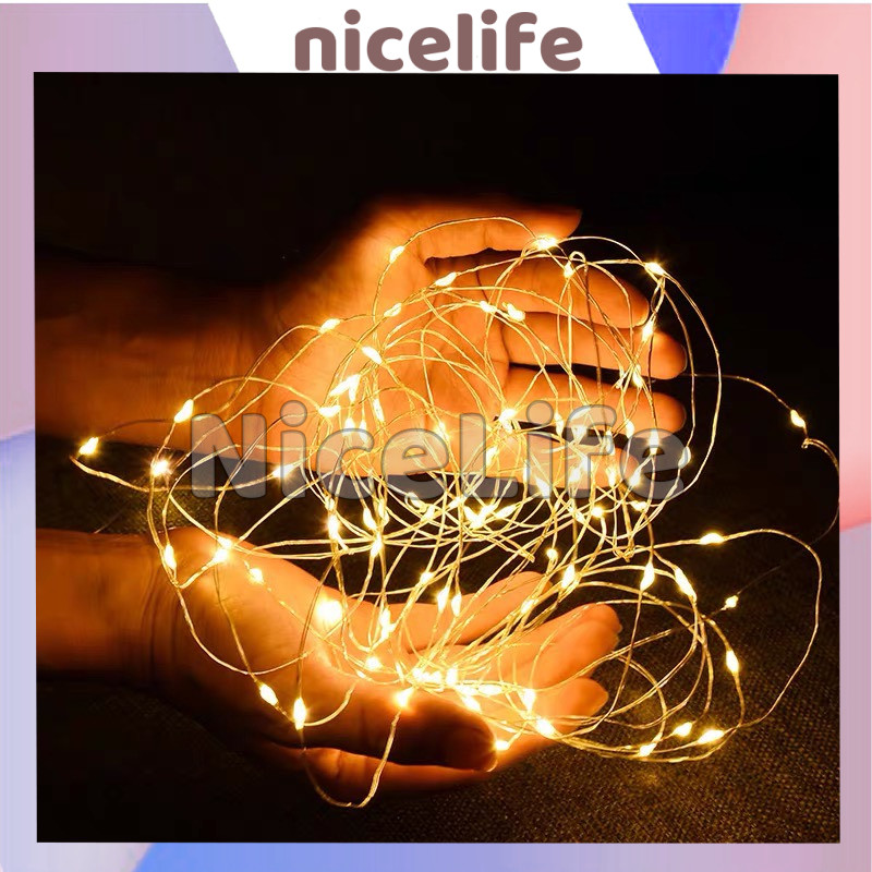 Jual Lampu Led Kawat / Lampu Hias Dekorasi / Lampu Led Tumblr / Fairy ...