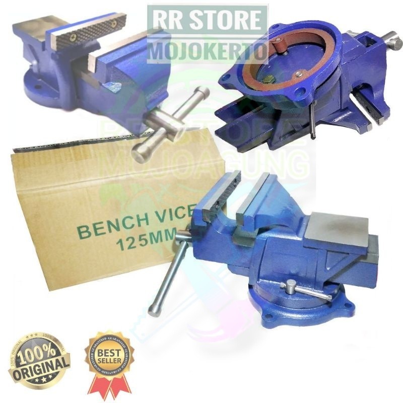 Jual RAGUM 6 INCH 5 INCH BENCH VICE | Shopee Indonesia
