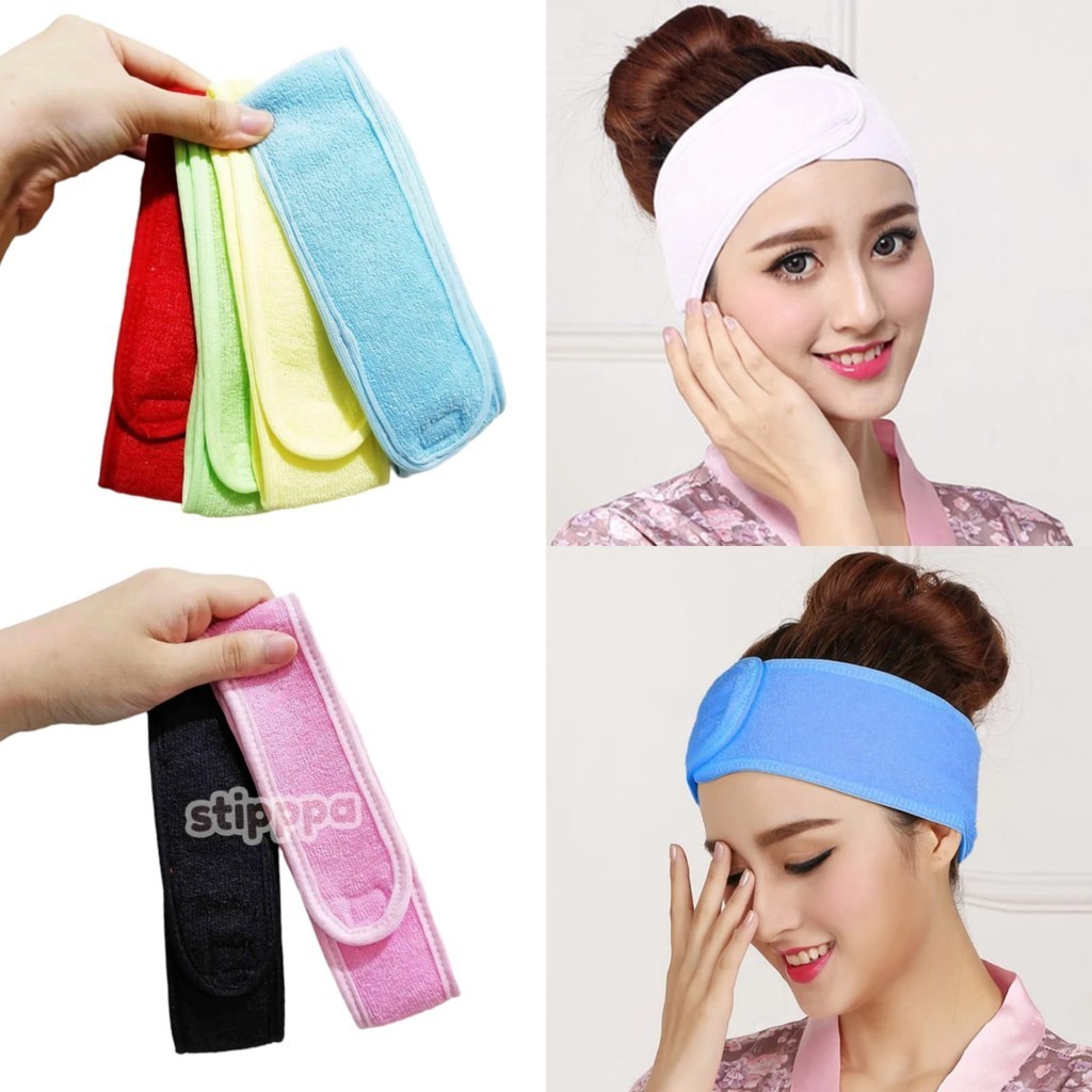 Jual STIPPPA Bandana Facial Masker Headband Bando Pelindung Rambut ...