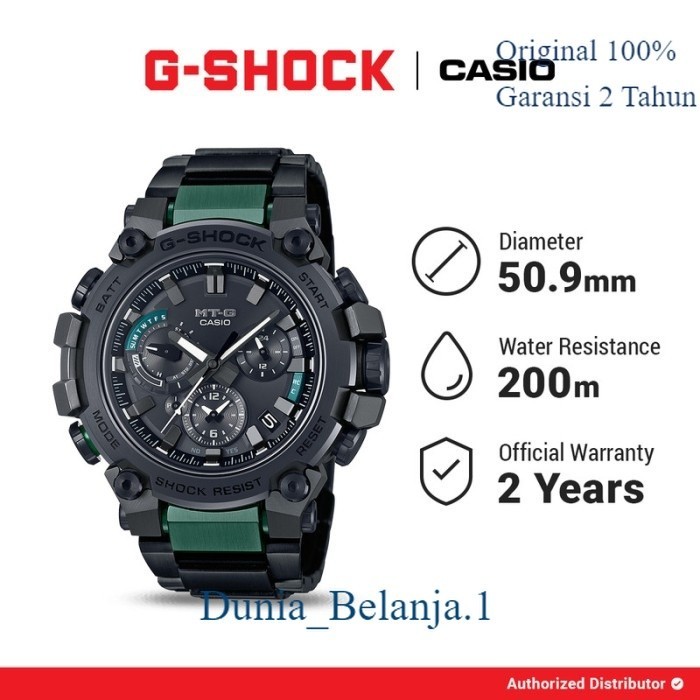 Jual Original 100%!! Casio G-SHOCK MTG-B3000BD-1A2DR Jam Tangan Pria ...