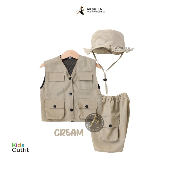 Jual SETELAN BAJU ROMPI SAFARI BAYI BALITA USIA 2 bln-4 thn/SAFARI SET ...