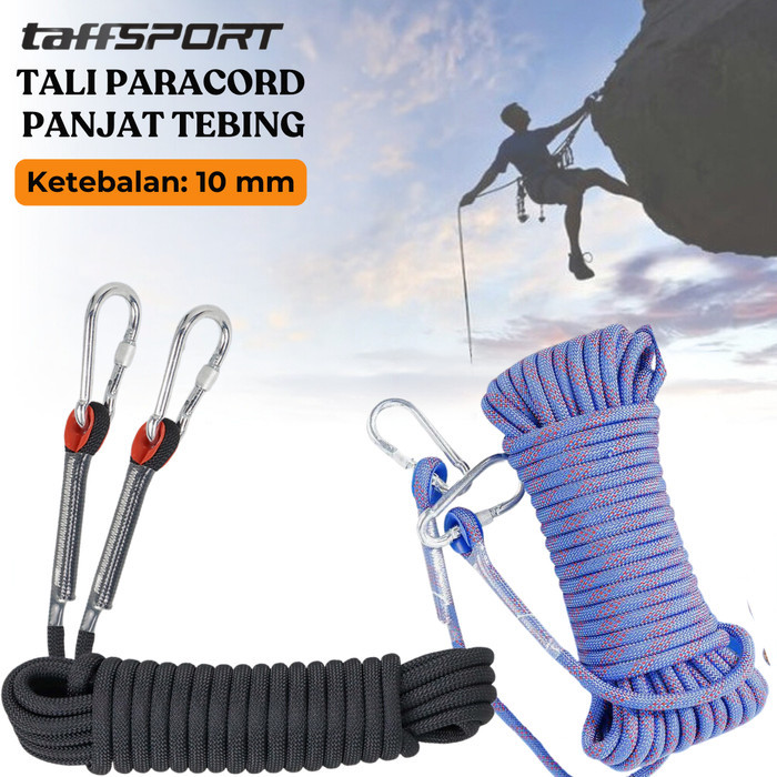 Jual Tali Karmantel Tali Paracord Panjat Tebing Climbing Rope Super ...