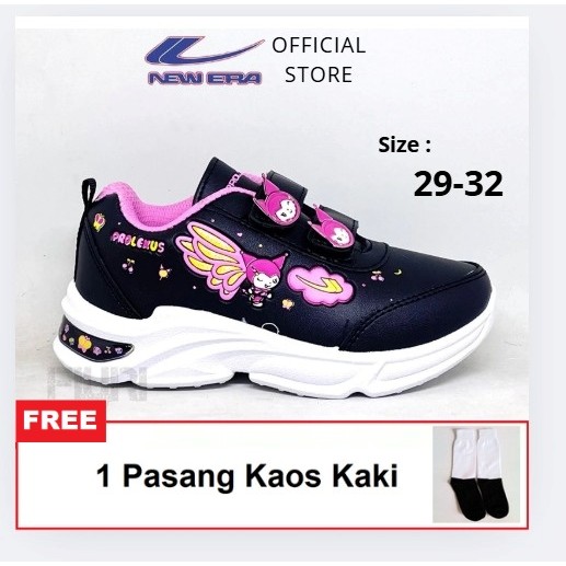 Jual FIURI Official - NEW ERA MIMI 29-32 - Sepatu Sneakers Kets Sekolah Olahraga Anak Kecil ...