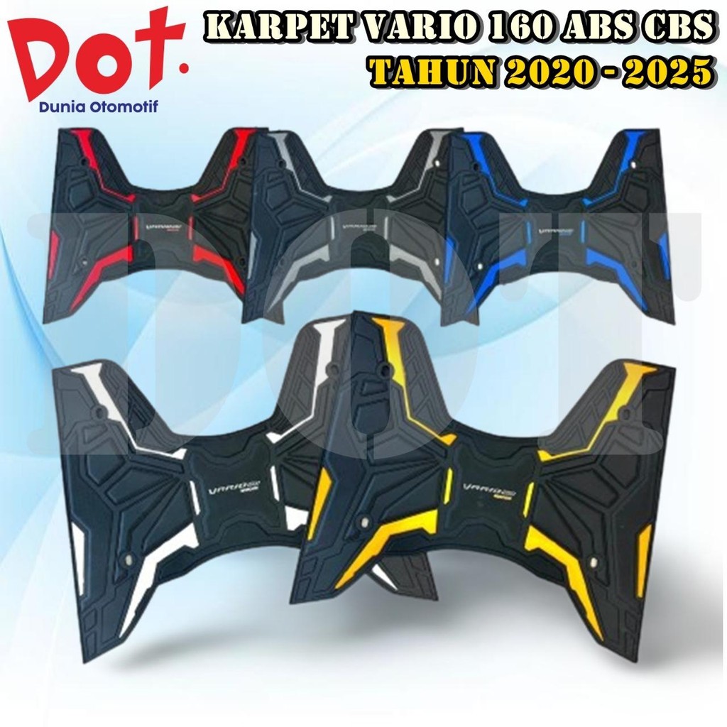 Jual KARPET VARIO 160 ABS CBS ALAS KAKI BORDES V160 FLOOR STEP DECKPAD MEREK MOSCOW Motor ...