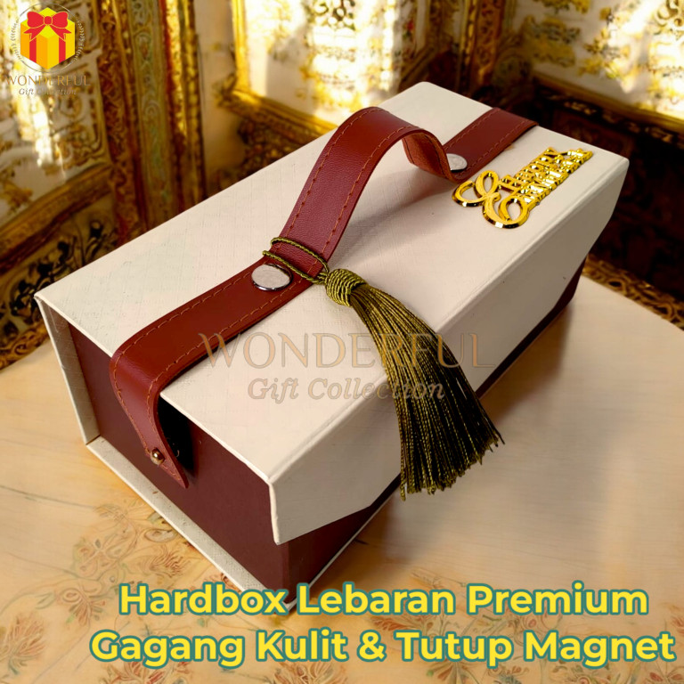 Jual Hardbox Lebaran Gift Box Hampers Model Tas Tenteng Gagang Kulit ...