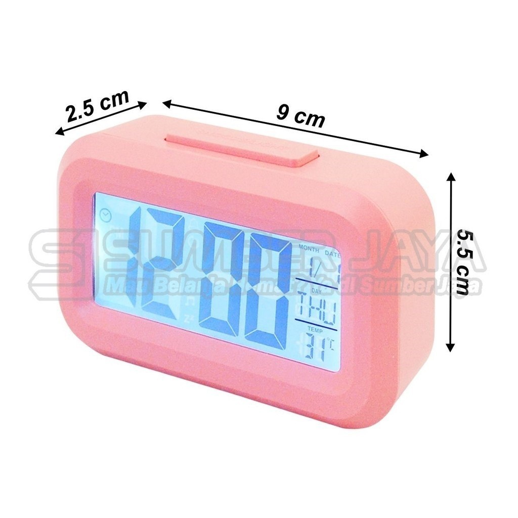 Jual Jam Meja AC-2209 Jam Kecil Light Digital Alarm Clock With LED ...