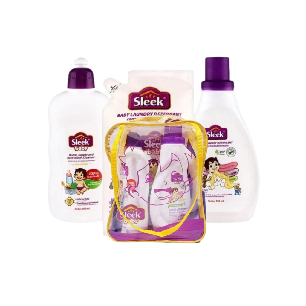 Jual Sleek Baby Special Package - Paket Sleek Laundry Detergent ...