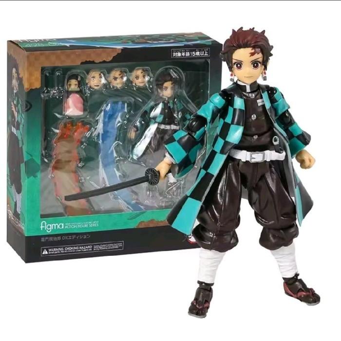 Jual Figma Kimetsu No Yaiba 498DX Action Figure Kamado Tanjiro 14cm ...