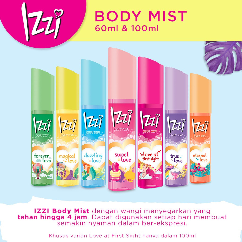 Jual IZZI Body Mist Series 100ml | Shopee Indonesia