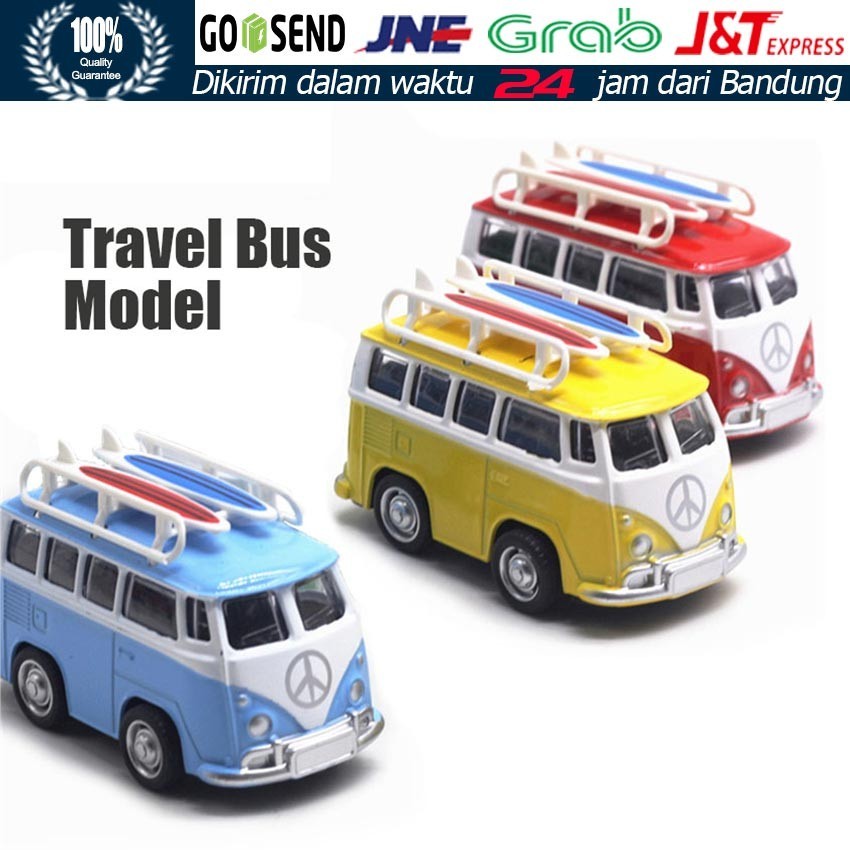 Jual Diecast Mobil VW Combi Miniatur Volkswagen Rail Roof Mini Bus ...