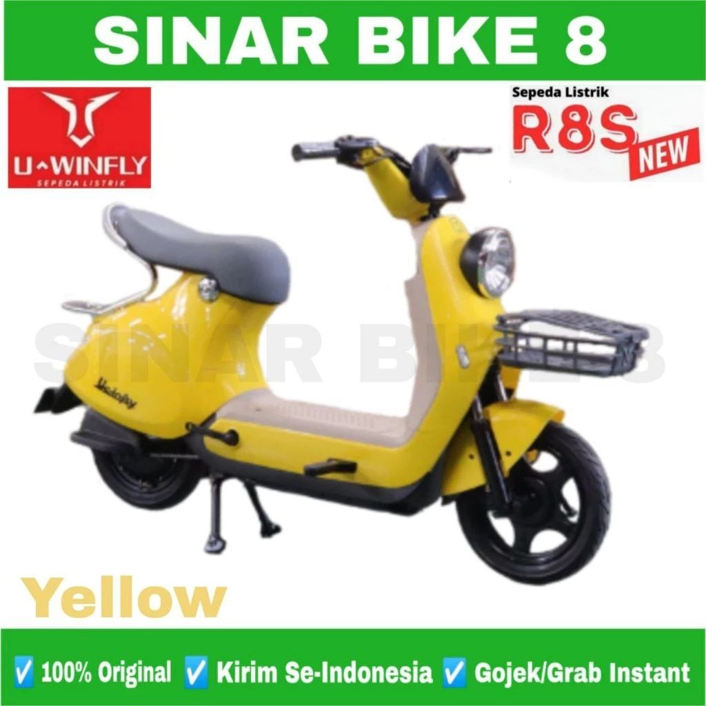 Jual Sepeda Listrik UWINFLY R8S 500 Watt & R8P 800 Watt Electric E-Bike ...