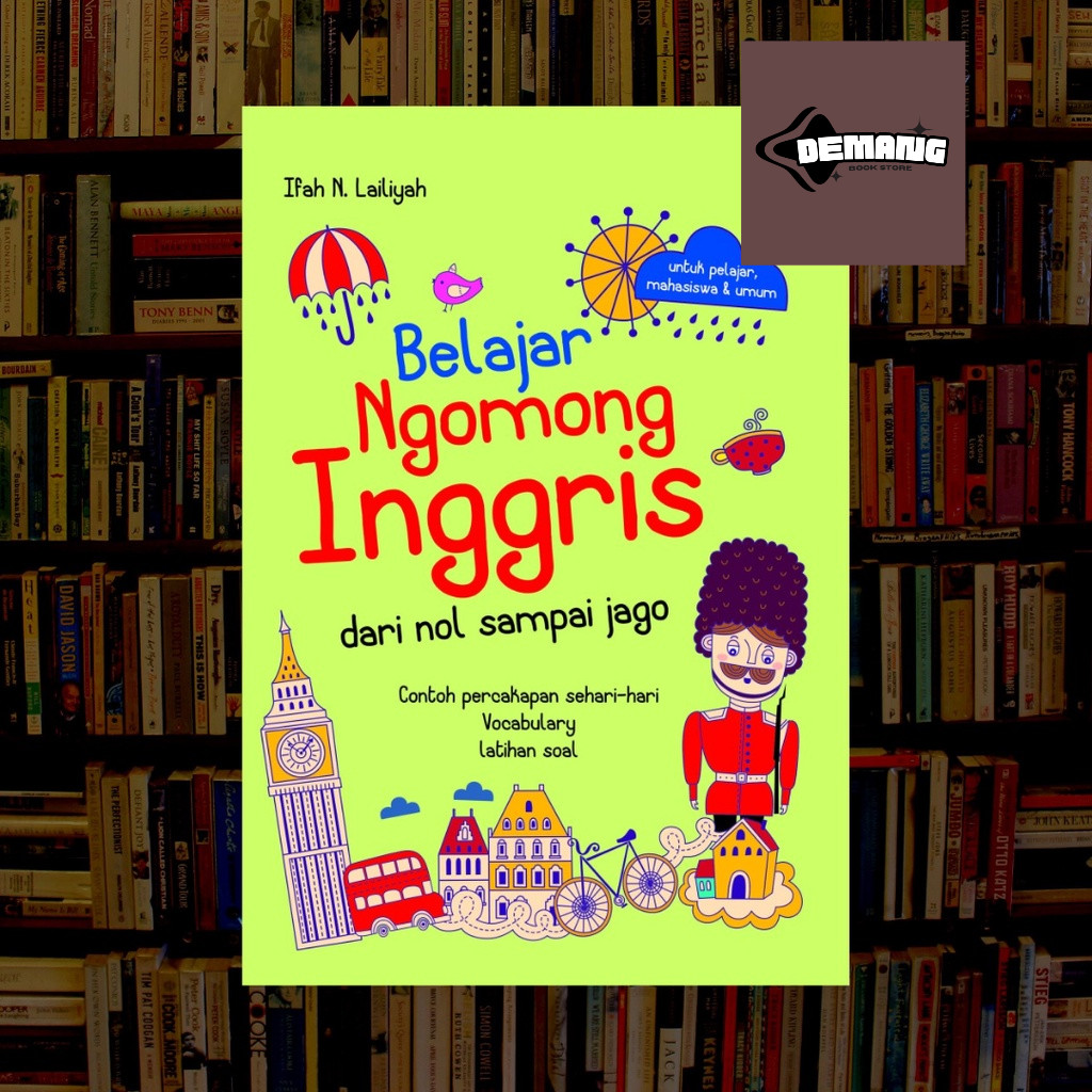 Jual Buku Belajar Ngomong Inggris dari Nol Sampai Jago - DEMANG BOOK ...
