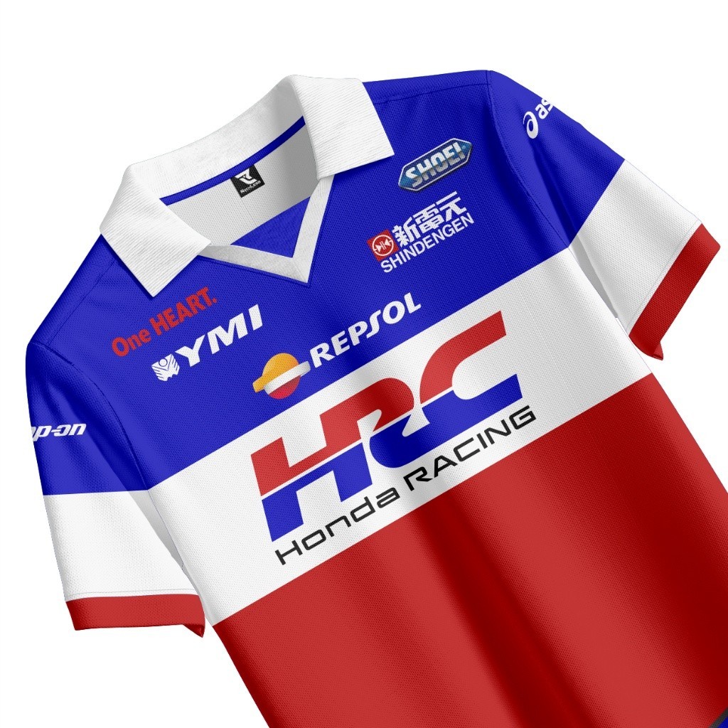 Jual BAJU JERSY Jersey HRC // Jersey Honda Racing // Jersey Retro ...