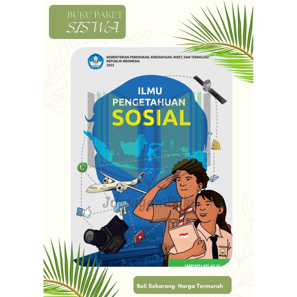 Jual Buku Paket Siswa IPS Kelas 9 SMP Kurikulum Merdeka Terbaru ...