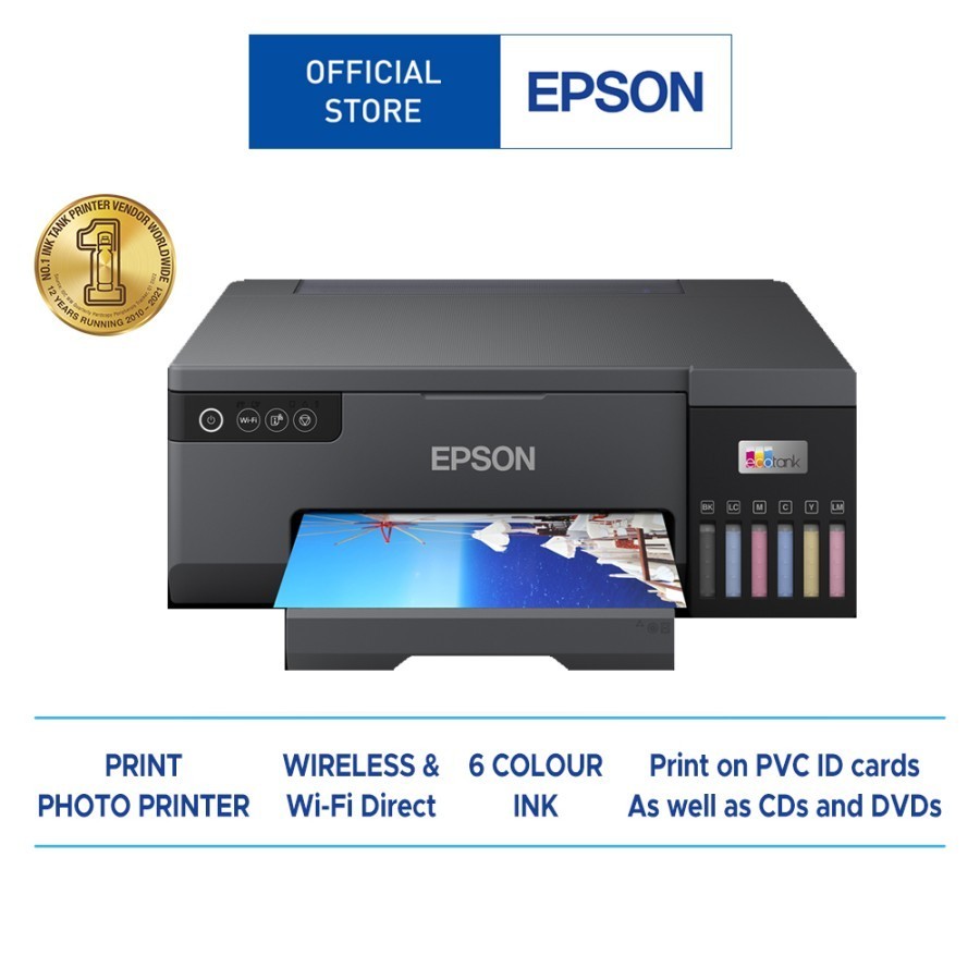 Jual PRINTER EPSON L8050 EcoTank Wi-Fi A4 Ink Tank | Shopee Indonesia