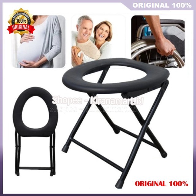Jual WC Duduk Portable Kursi Toilet Duduk Orang Tua Kursi Toilet ...