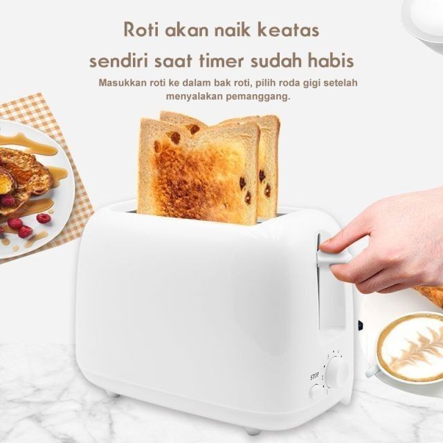 Jual JCM Toaster Pemanggang Roti Listrik Bread Toaster Alat Pemanggang ...