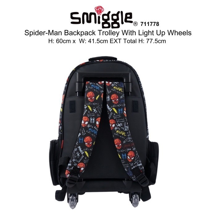 Jual Smiggle Backpack Trolley SD Unicorn Tas Troli Dorong mini ...