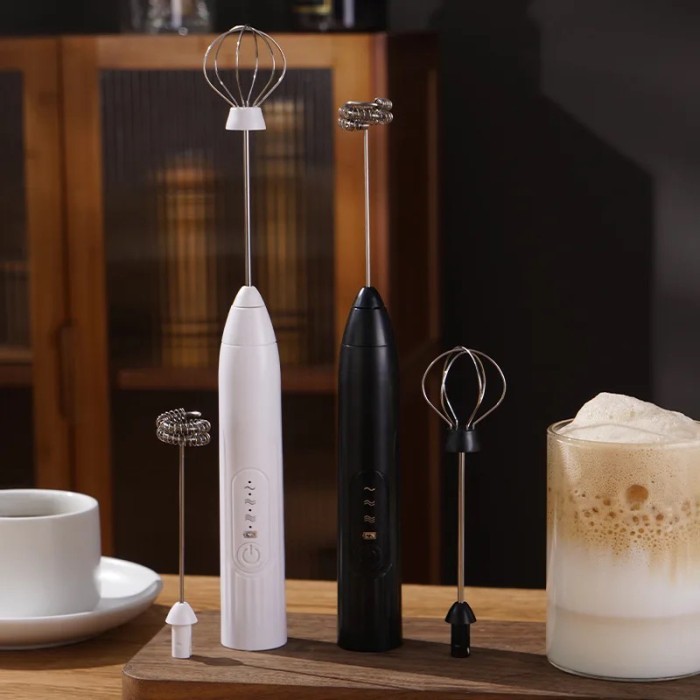 Jual Milk frother charge Pembuat foam susu pengocok telur pengaduk ...