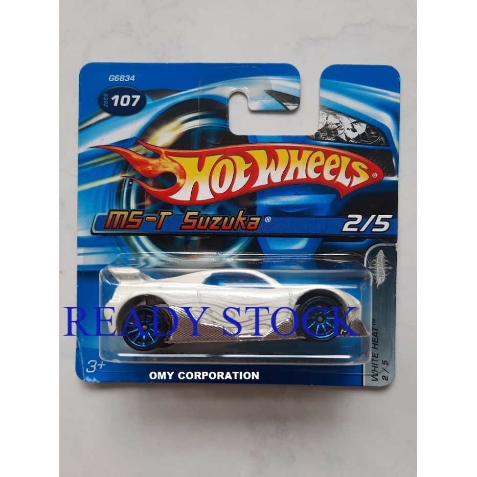 Jual Hotwheels MS-T Suzuka putih MST Suzuka white heat series SC ...