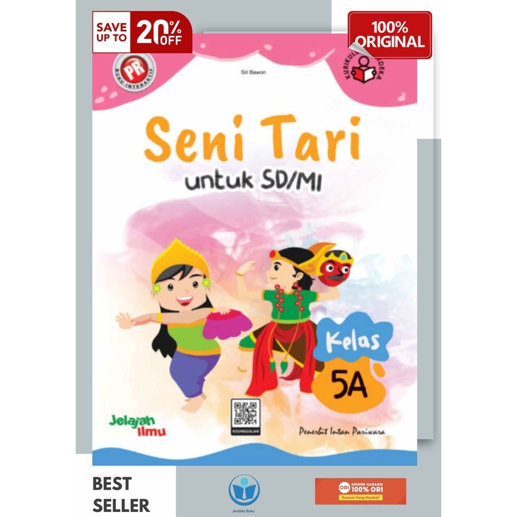 Jual Buku Pr/Lks Seni Tari Kelas 5 SD/MI Semester 1 Kurikulum Merdeka Intan pariwara Tahun 2024 ...