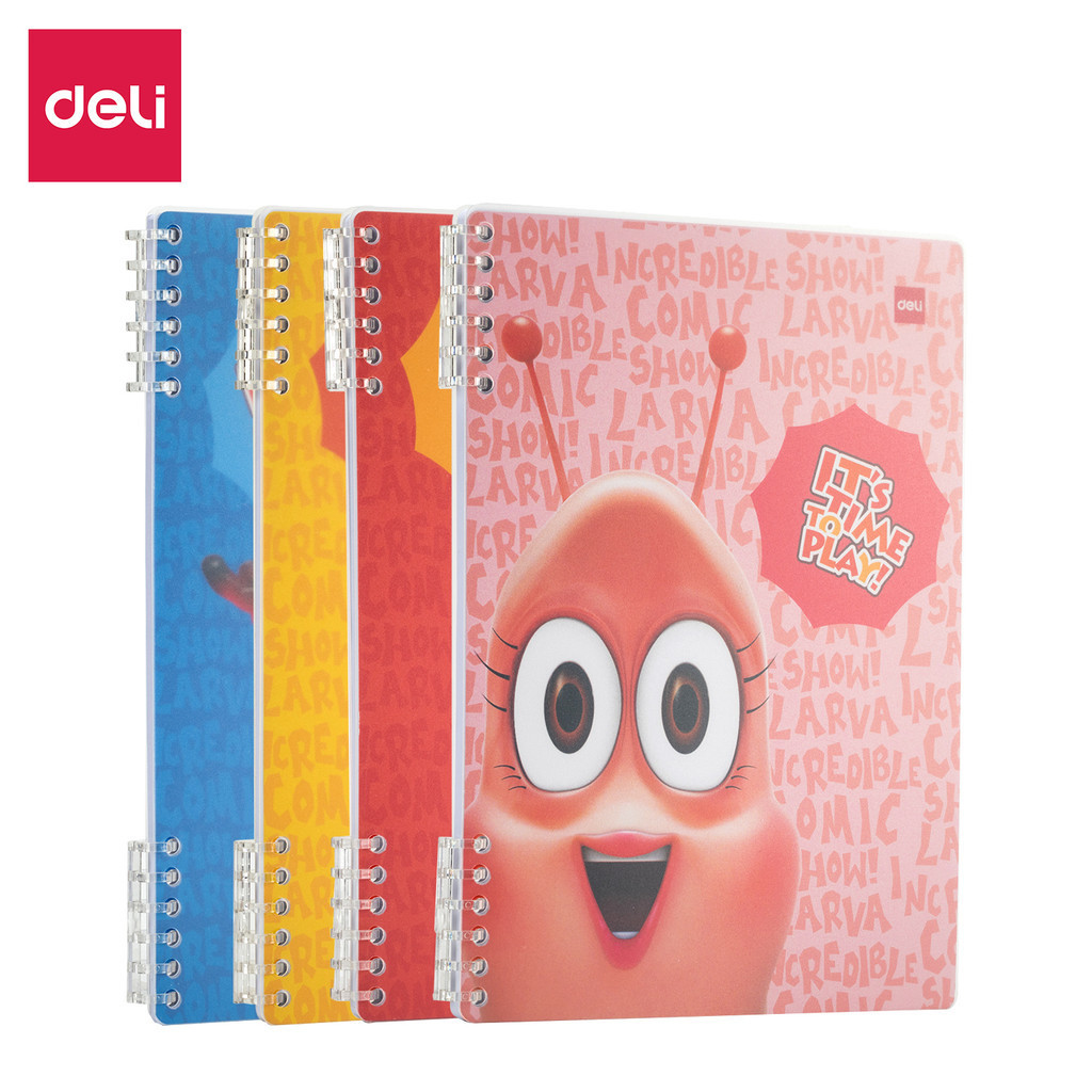 Jual Deli | Buku Tulis Binder (Loose Leaf) Larva | B5 | 50 lembar ...